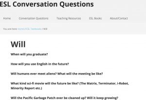 ESL and EFL Conversation to Practice Grammar | ESL Conversation Lessons